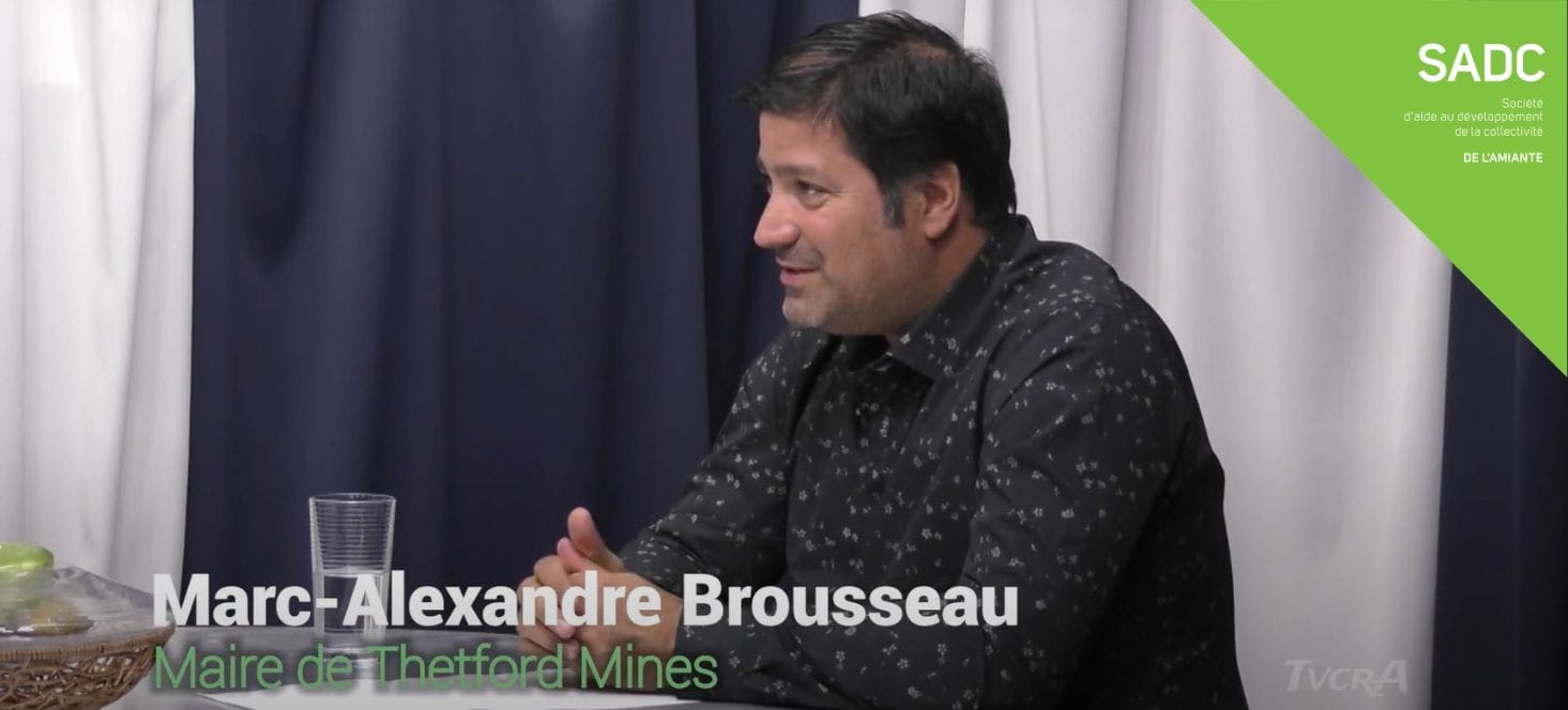 OBJECTIF 2022-2023 - M. Marc-Alexandre Brousseau, maire de la ville de Thetford Mines | SADC de ...